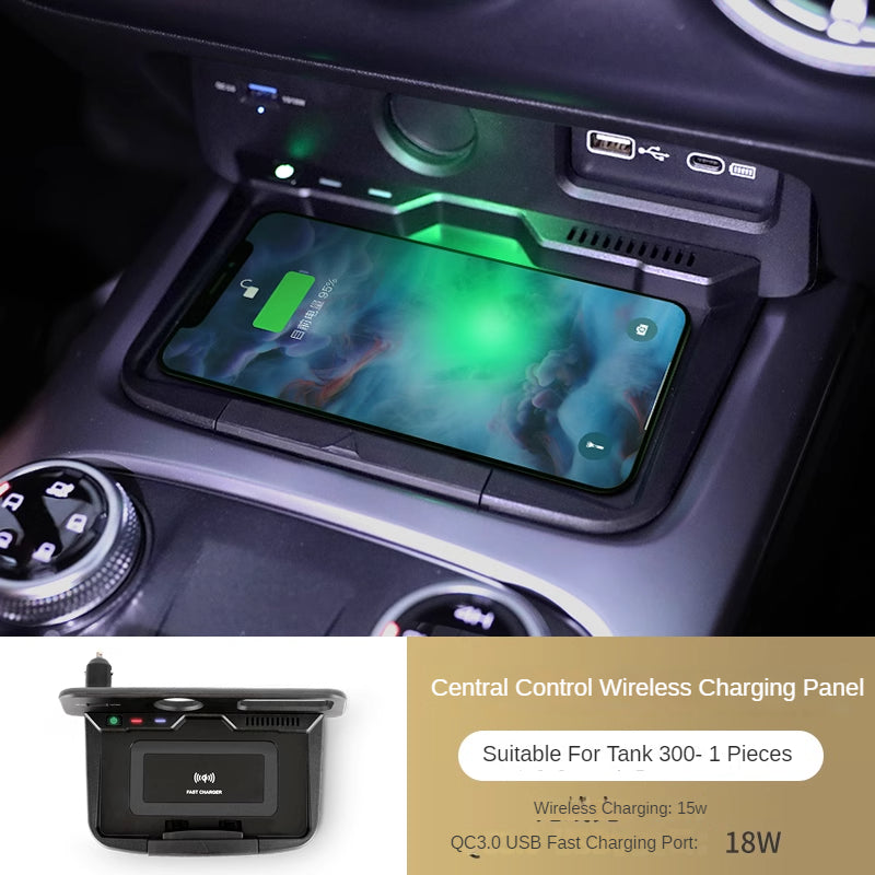 GWM Tank 300 Console Wireless Charging Panel – gwm4x4parts