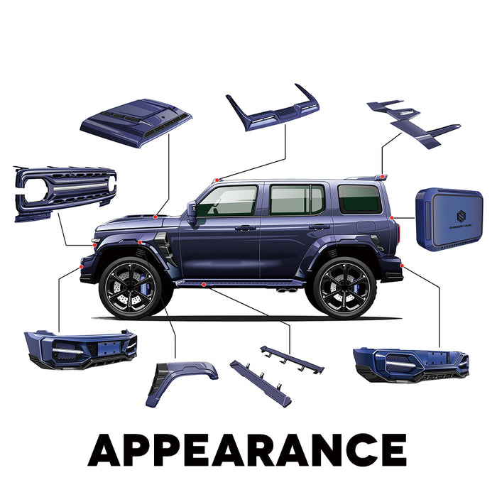 GWM TANK 300 TANK 500 OFF ROAD PARTS |MODIFICATION|CUSTOMIZATION