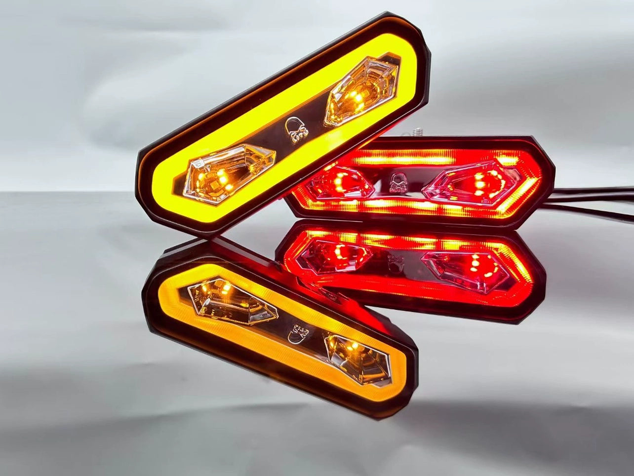 High Brake Light Professional Brake Reversing Integrated Spotlight ...