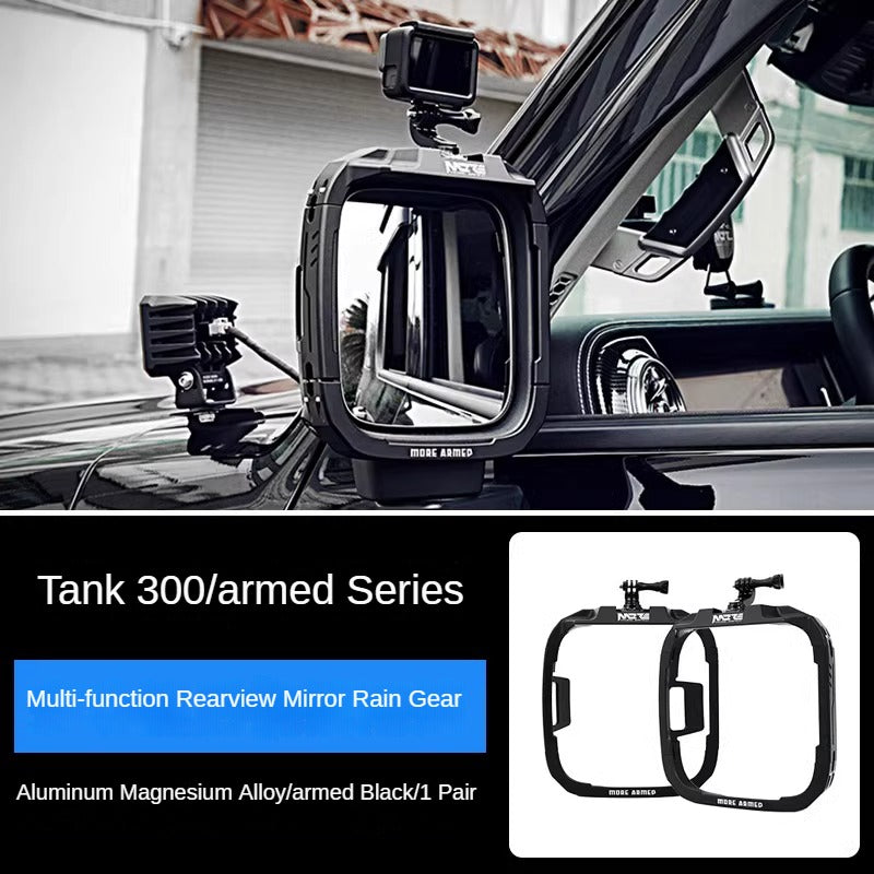 GWM Tank 300 Special Rearview Mirror Multifunctional Rain Shield Armed ...